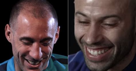 A Pura Risa Zabaleta Y Mascherano Ya Empezaron A Vivir La Previa De