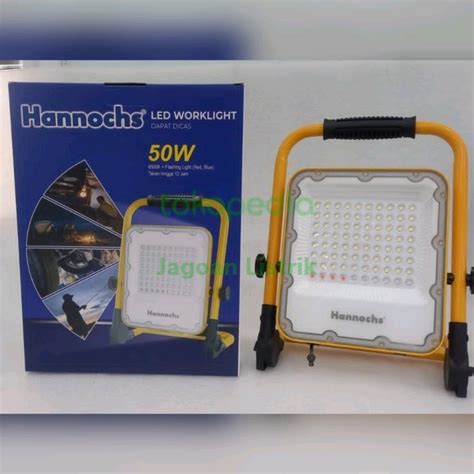 Jual Lampu Kerja Led W Watt Sorot Portable Worklight Emergency Kota Surabaya Jagoan