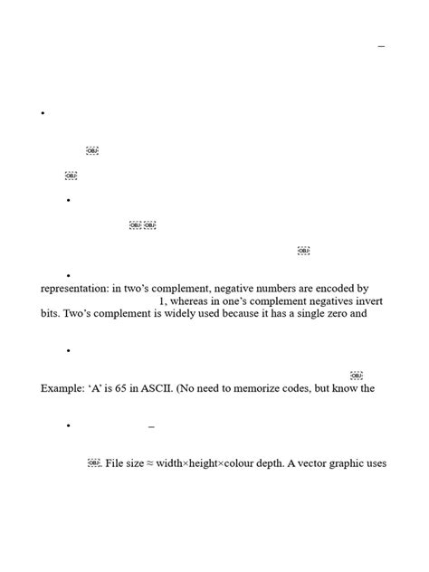 9618 Paper 1 Revision Notes Pdf Computer Network Central Processing Unit