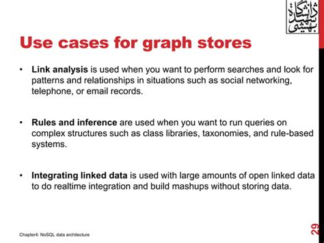 Nosql Data Architecture Patterns Pptx Databases Computer Software And Applications
