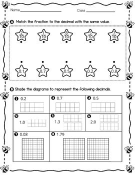 Decimals Place Value Writing Naming Expanded Form Free Worksheet