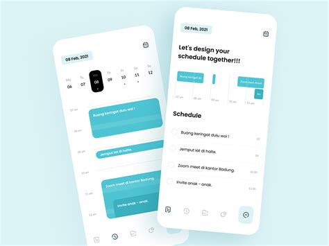 Application Of Time Discipline Mobile App UI On Behance