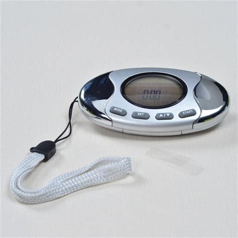 Step Counter Walking 3d Digital Pedometer With Str Grandado