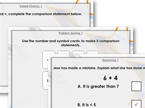 Year 1 Maths Compare Statements 1 Lesson Autumn Block 2 By Classroom Secrets Teaching