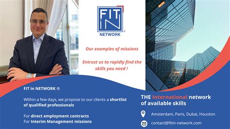 Examples Of Assignments Carried Out For Our Customers Fit In Network®