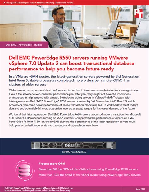 dell emc poweredge r650 servers running vmware vsphere 7 0 update 2 can
