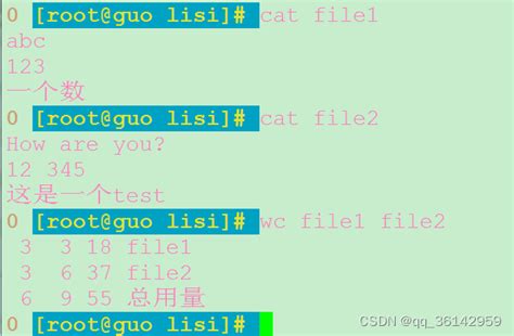 Linux Centos7 Wc命令centos Wc Csdn博客