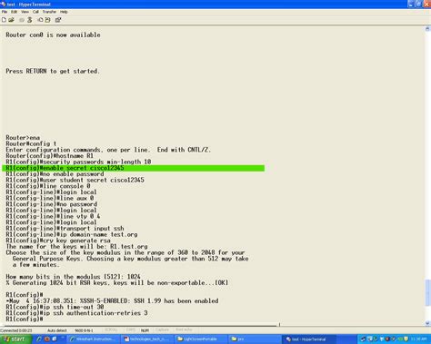 Securing Router Logins With Ssh Itcwiki