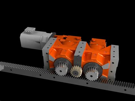 Preloaded Rack And Pinion Drive Systems Effective Backlash Elimination Plus User Friendly Setup