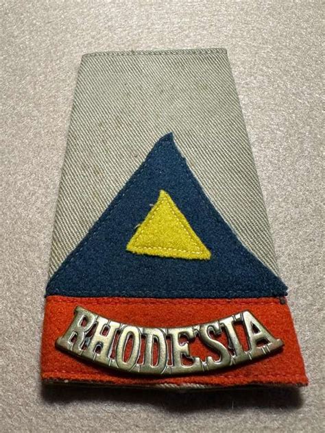 International Badges And Insignia Rhodesian Forces Single Sa 6th Arm