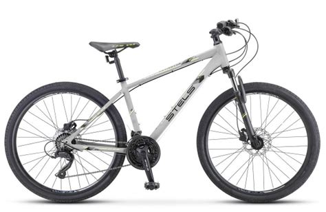 Велосипед 26" STELS Navigator-590 D Серый/салатовы - купить по выгодной ...