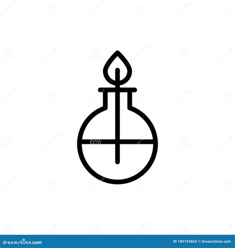 Flask Chemistry Fire Icon Simple Color Vector Elements Of Stinks Icons For Ui And Ux Website