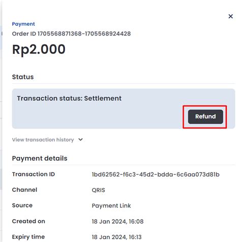 Bagaimana Cara Melakukan Refund Transaksi