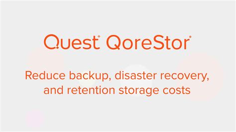 Reduce Data Protection Storage Costs In The Cloud Video Guide Quest