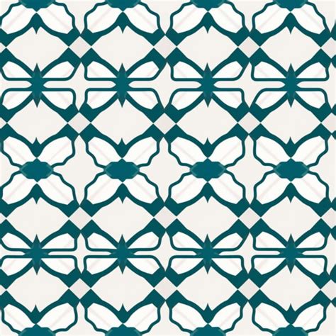 Download Teal And White Geometric Tiled Pattern Patterns Online