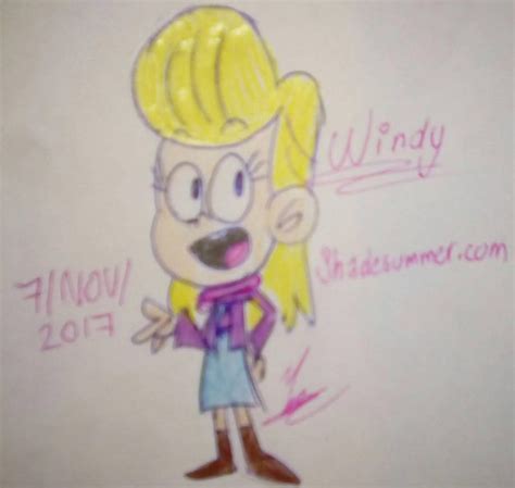 Pc Windy By Shadesummer Character Home Loud House Characters Disney Characters
