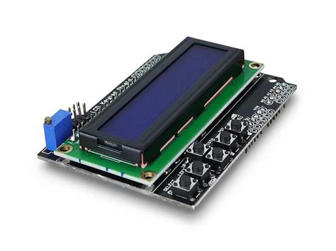Расширение lcd keypad shield v1 0 для Ардуино купить в интернет