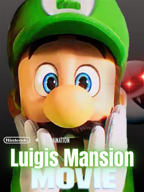 Luigis Mansion Movie Poster By Jt0328 On Deviantart