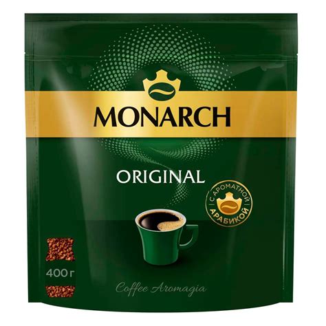 Купить Кофе растворимый Monarch Original, 400 гр, вакуумная упаковка: в ...