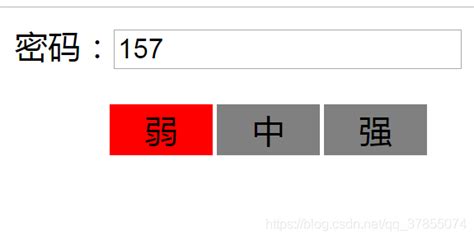 用js实现提示密码安全强度的密码框js 输入密码在文本框右边显示 密码强度 Csdn博客