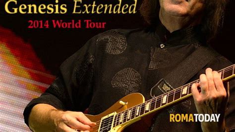 Genesis Extended Il Tour 2014 Del Leggendario Chitarrista Steve Hackett