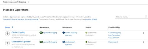Openshift 4 配置openshift集群日志环境efk 灰信网（软件开发博客聚合）
