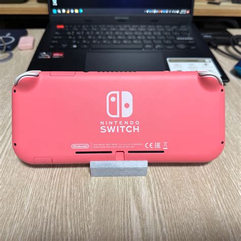 닌텐도스위치라이트 코랄핑크 동숲파우치 당근마켓 중고거래