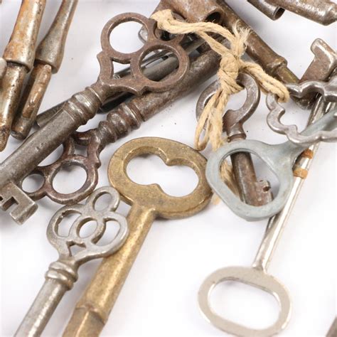 Assorted Skeleton And Utility Keys Ebth