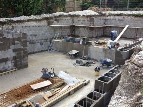 Home Basement Stepoc Retaining Walls
