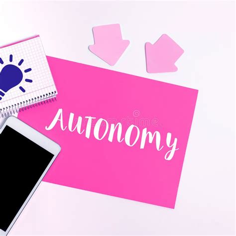 Text Showing Inspiration Autonomy Concept Meaning Vehicle That Can Guide Itself Without Human