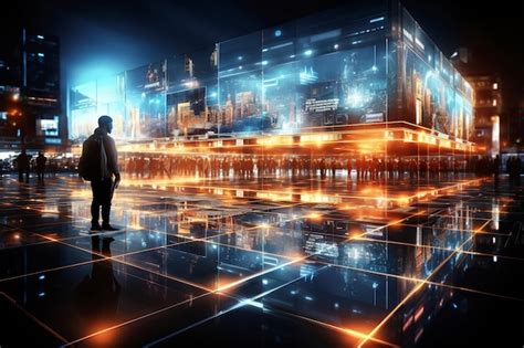 Premium AI Image AI Computer CPU Motherboard Scene