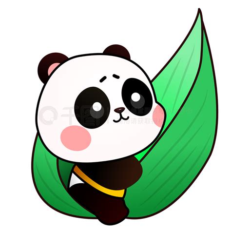 免抠熊猫免抠元素 可爱小熊猫卡通插画免抠熊猫 素材免费下载 2000像素 Psd格式 编号70760524 千图网
