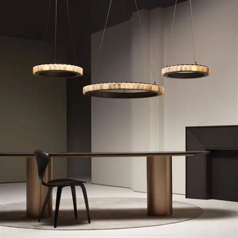 밝기 조절 Led 현대 대리석 황금 블랙 광택 행잉 램프 샹들리에 조명 서스펜션 조명기구 램프 식당 조명 밝기 조정 매다는 조명 고급스러운 고급스러운