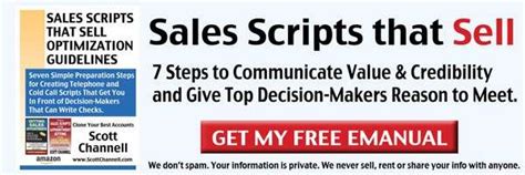 Appointment Setting Sales Script B2b Example