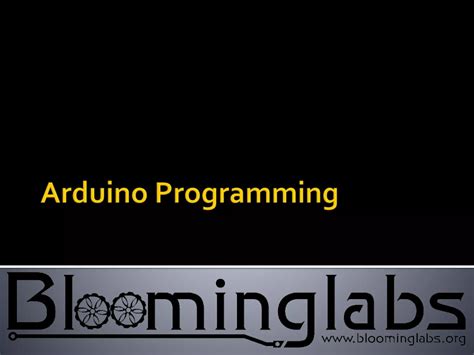 Arduino Workshop Slides Pptx