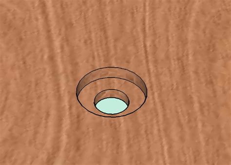 Counter Bore Hole Meandering Explorers