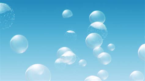 Animation Flying Of Soap Bubbles Stock Footage Video 100 Royalty Free