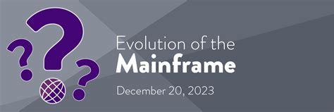 Evolution Of The Mainframe Planet Mainframe