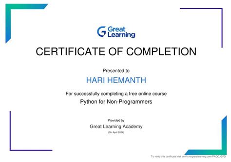 hari hemanth on linkedin python greatlearning programmingjourney