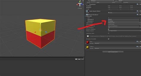 C How To Change A Single Material On An Object With Multiple Materials In Unity D Stack