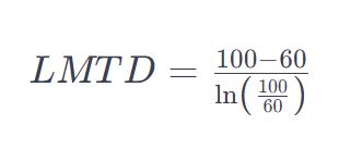 LMTD Logarithmic Mean Temperature Difference Calculator Calculator Doc