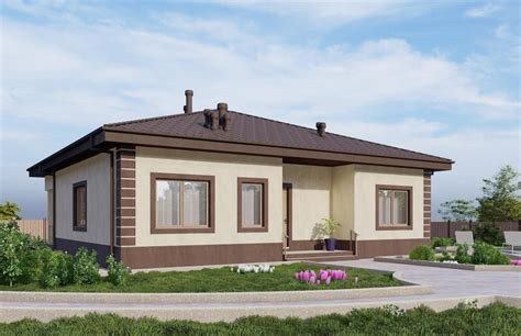 Проекты одноэтажных домов 120 160 м2