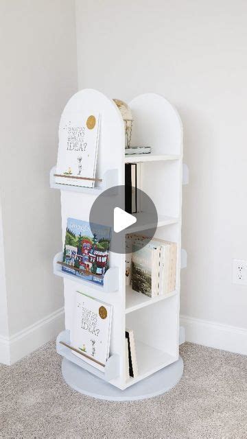 Diy Rotating Bookshelf Plans