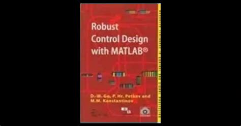 Robust Control Design With Matlab Padhega India