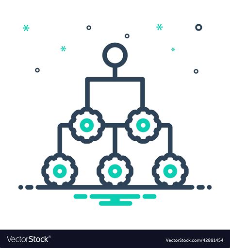 Workflow Royalty Free Vector Image Vectorstock