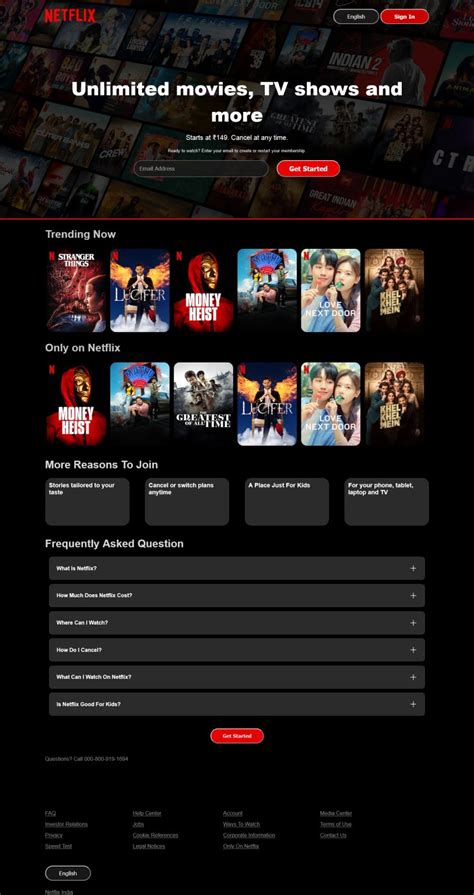 I Built This Netflix Clone Using Html Css Siba Prasad Acharjya