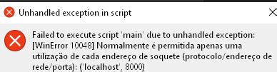 WinError Socket Doesn T Close Issue Python Eel Eel GitHub