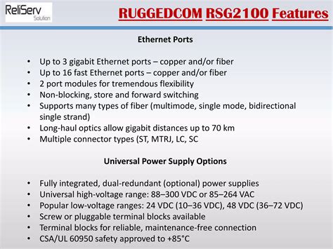 Ruggedcom Rsg2100 Rsg2100p Pdf Computer Networking Computing