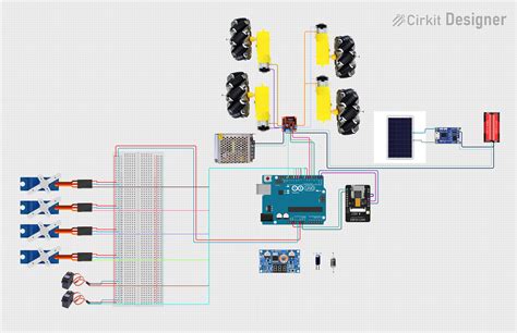 how to use dfrobot solar power manager 5v pinouts specs and examples cirkit designer