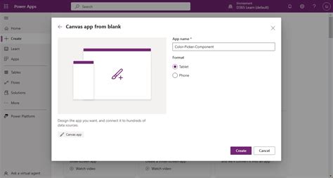 technology with imagination and inspiration powerapps color picker